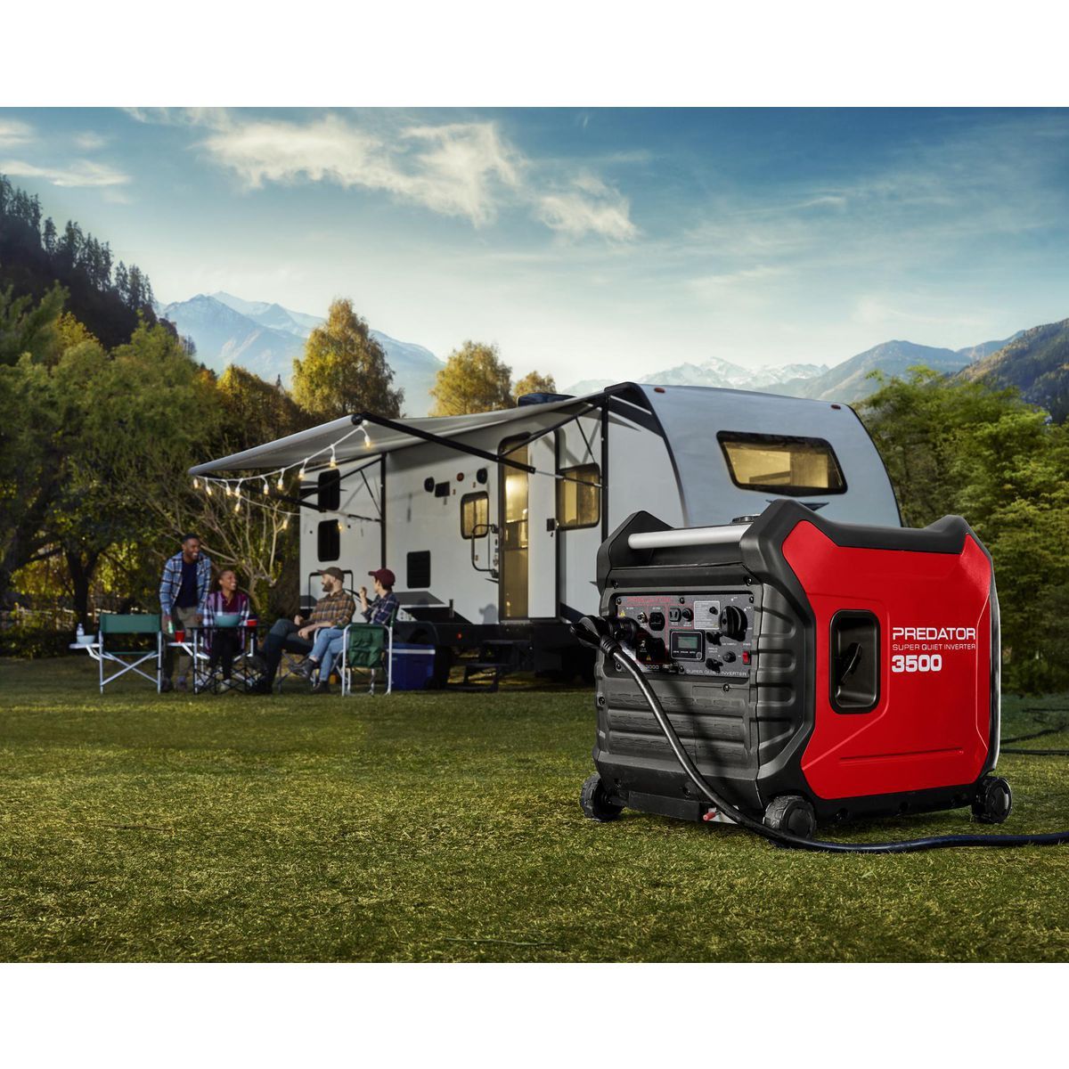 PREDATOR 59137 Generador Inverter SUPER SILENCIOSO De 3500 Vatios Con